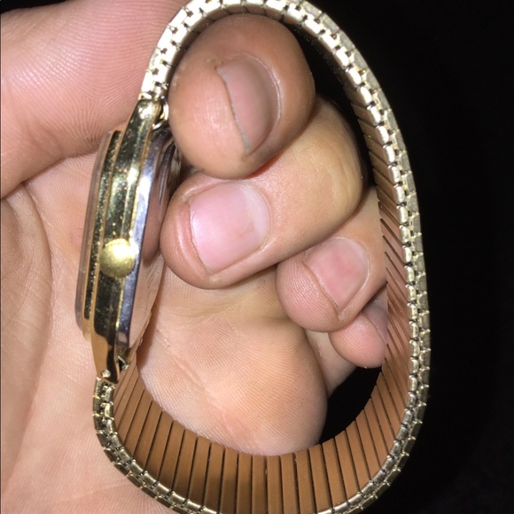 Timex | Accessories | Mens Timex Stainless Steal Gold Watch | Poshmark